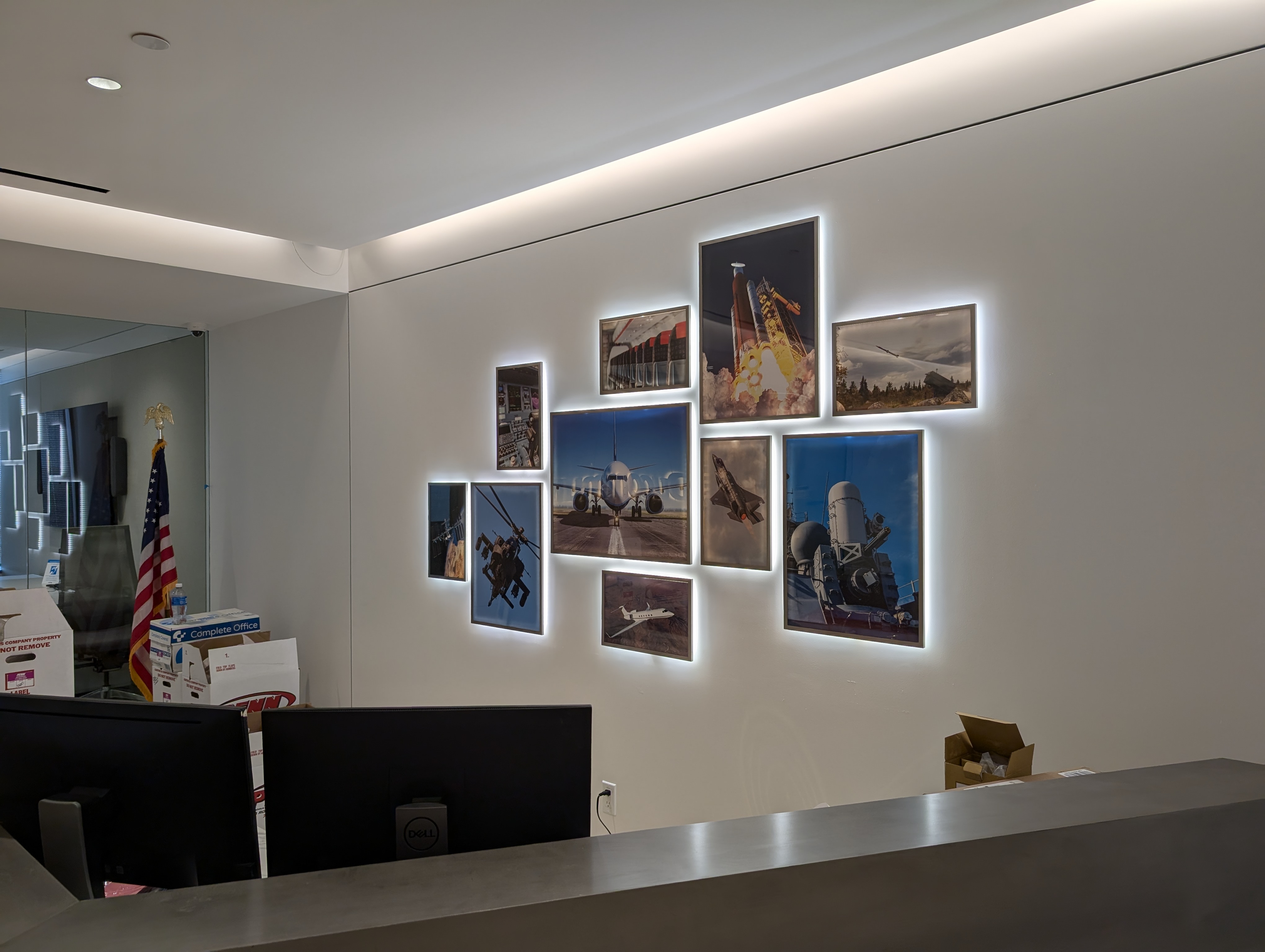 Corporate History Walls for Offices | Caliber Signs & Imaging
